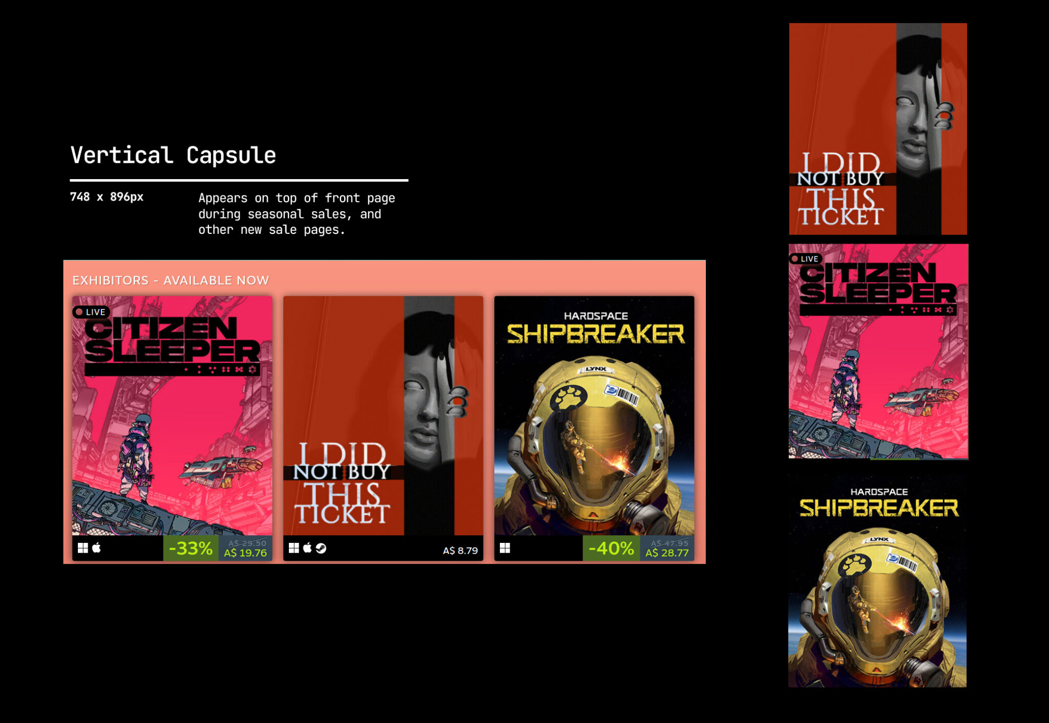 A Handy Guide to Graphical Assets on your Steam Store Page | Dev Blog