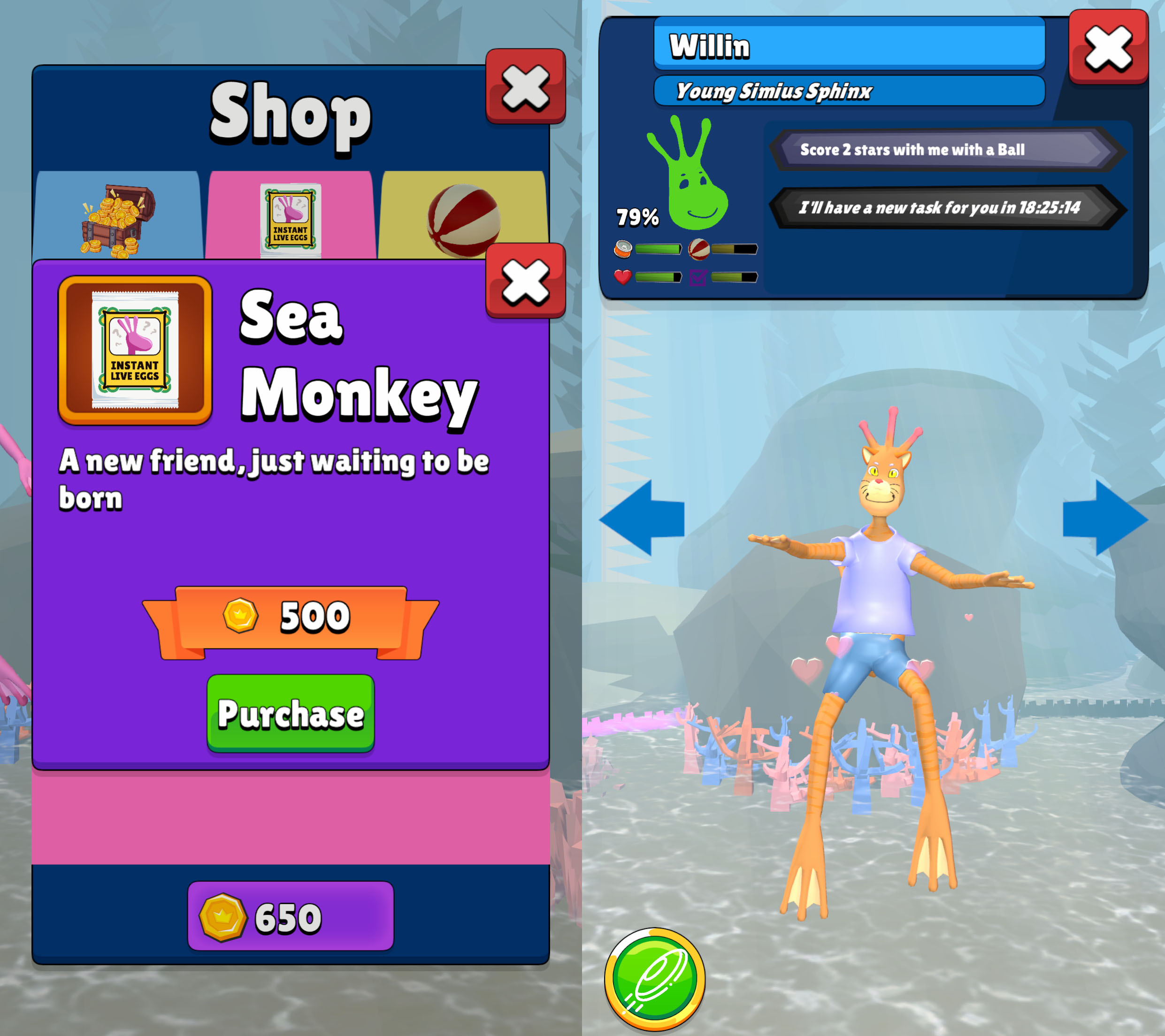 Sea-Monkeys®: Zen Aquarium | Our Projects | Noble Steed Games