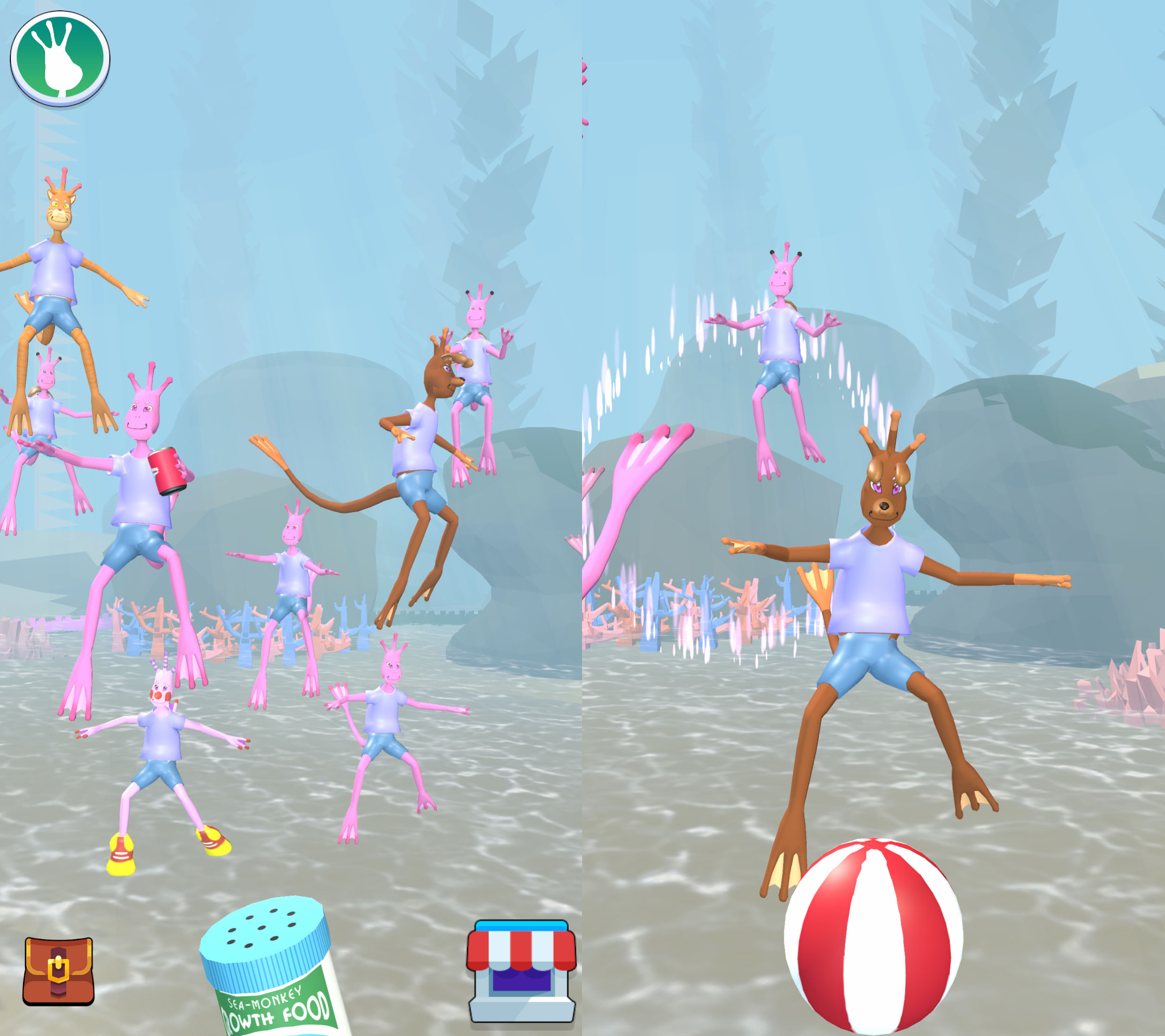 Sea-Monkeys®: Zen Aquarium | Our Projects | Noble Steed Games